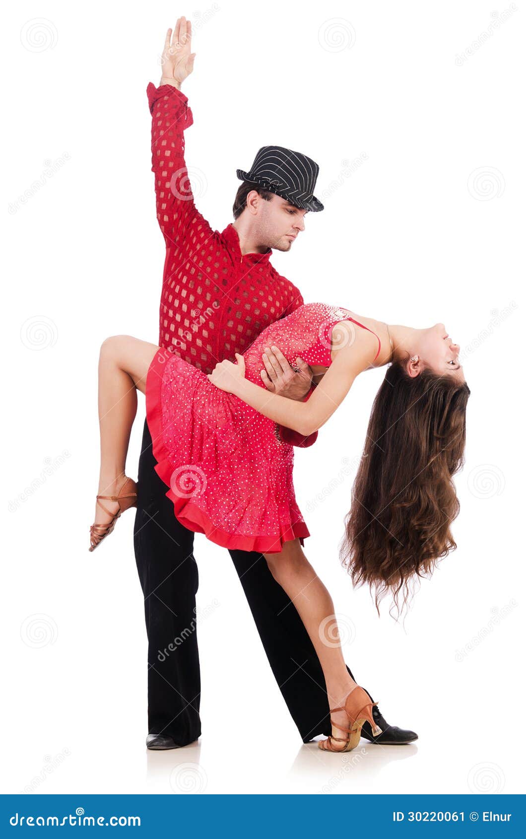 Pair of dancers stock image. Image of pair, happiness - 30220061