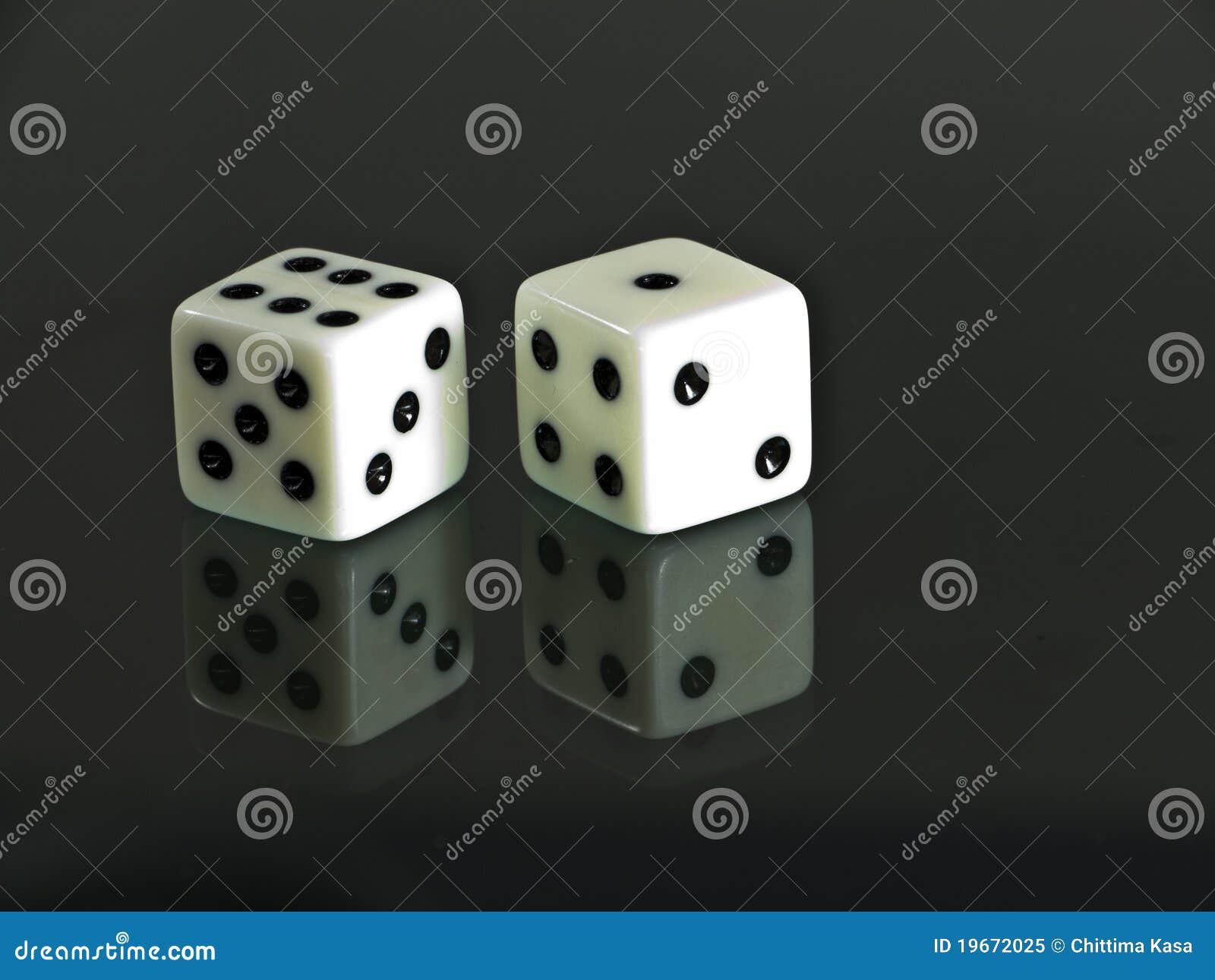 A pair of Dice stock image. Image of macro, random, isolated - 19672025