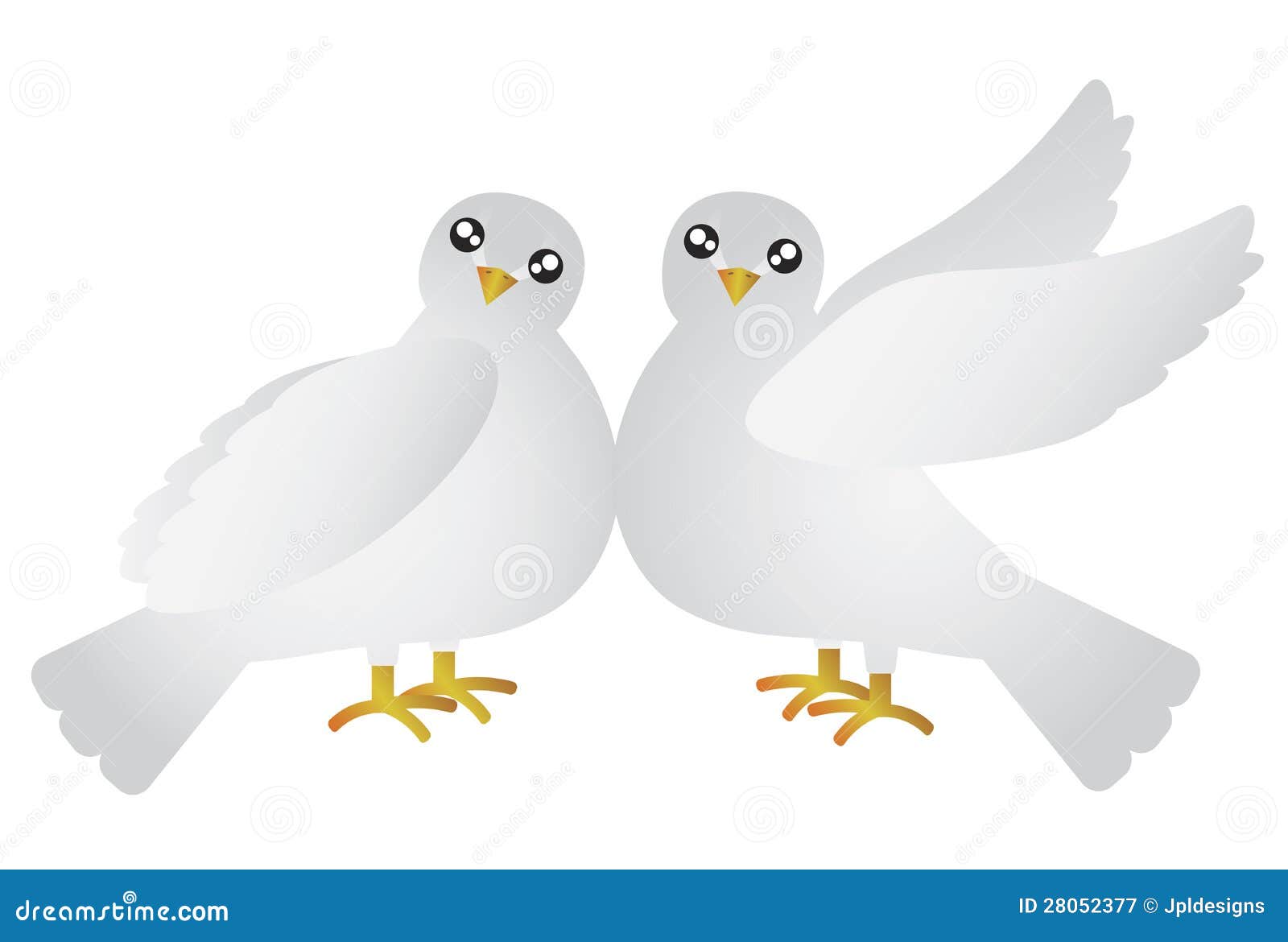 Pair Of Doves Stock Photo | CartoonDealer.com #12750762
