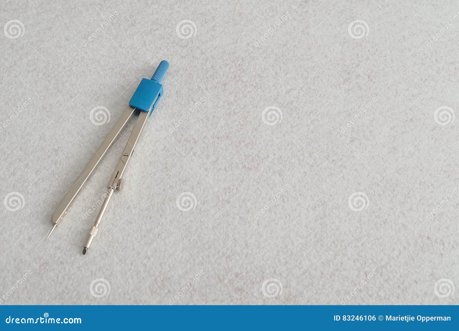Pair of drawing compasses stock photo. Image of math - 83246106