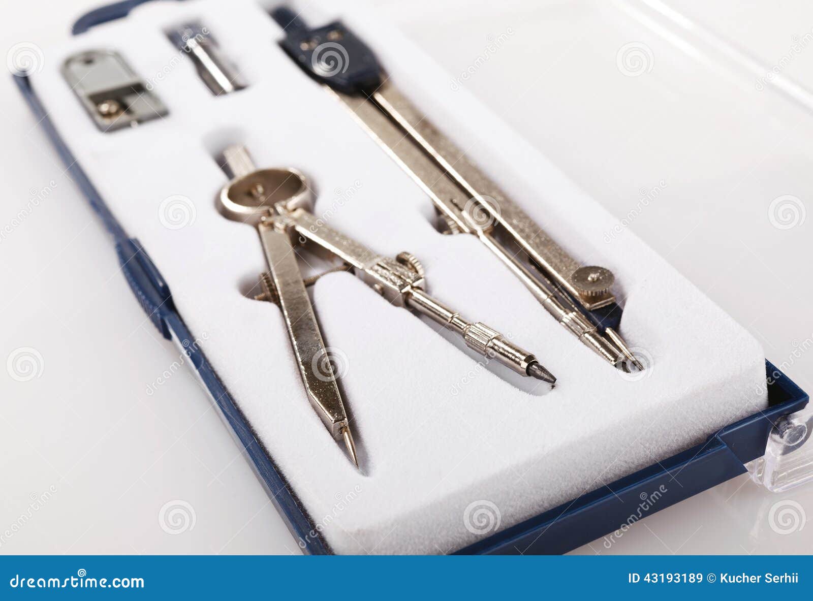 Pair of Drawing Compasses Set Stock Image - Image of pair, occupation ...