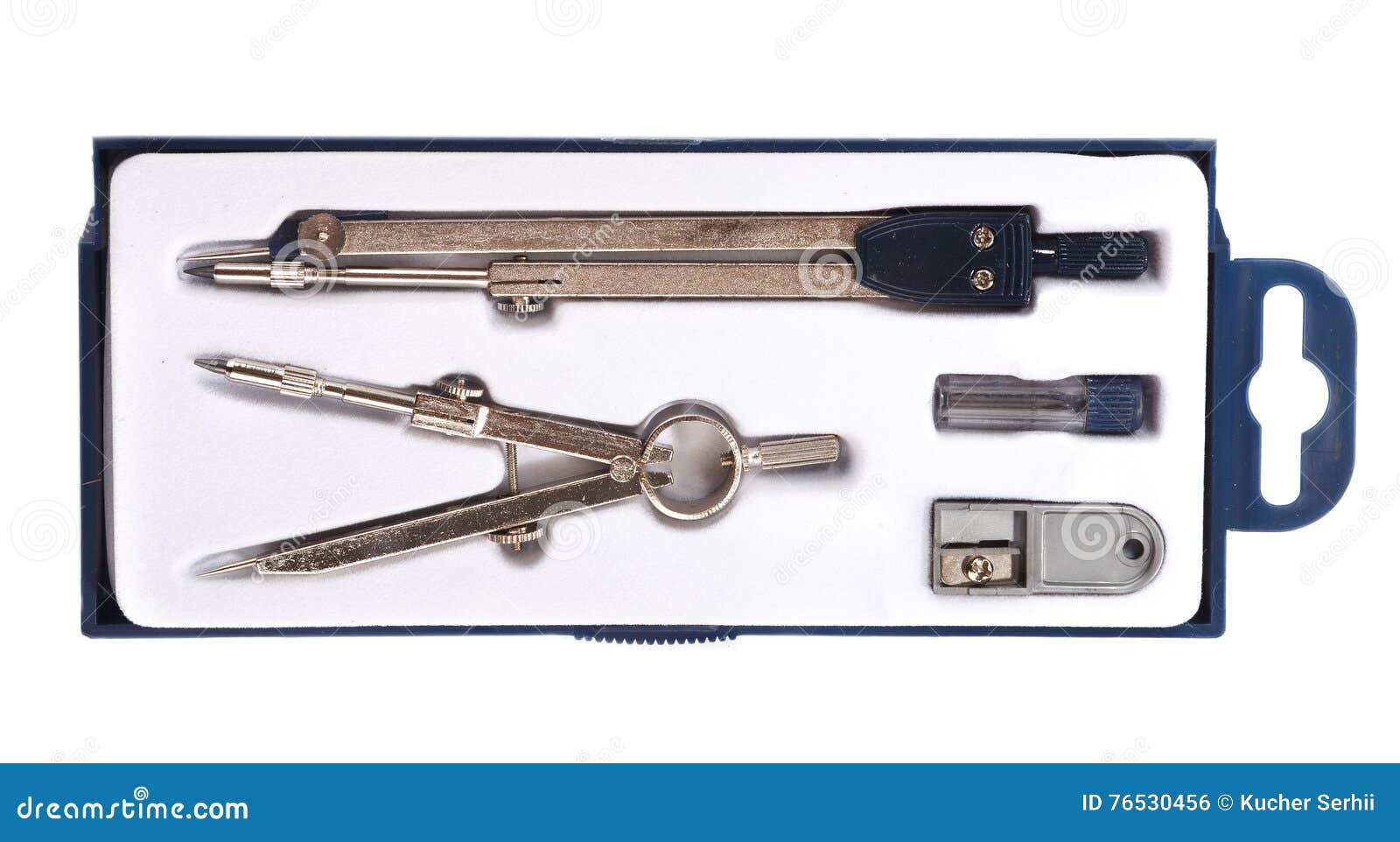 Pair of Drawing Compasses Set Stock Photo - Image of plan, occupation ...