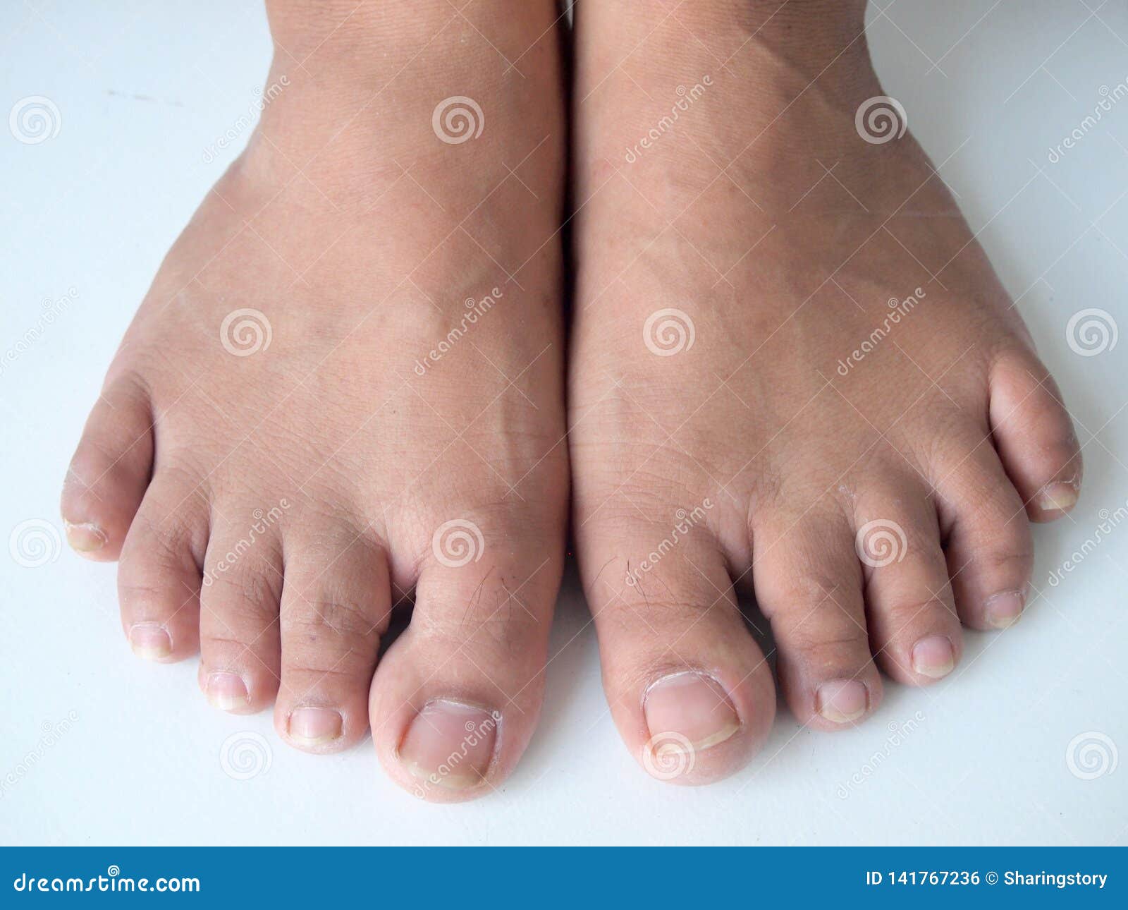 Pair of feet stock photo. Image of pair, close, barefoot - 141767236