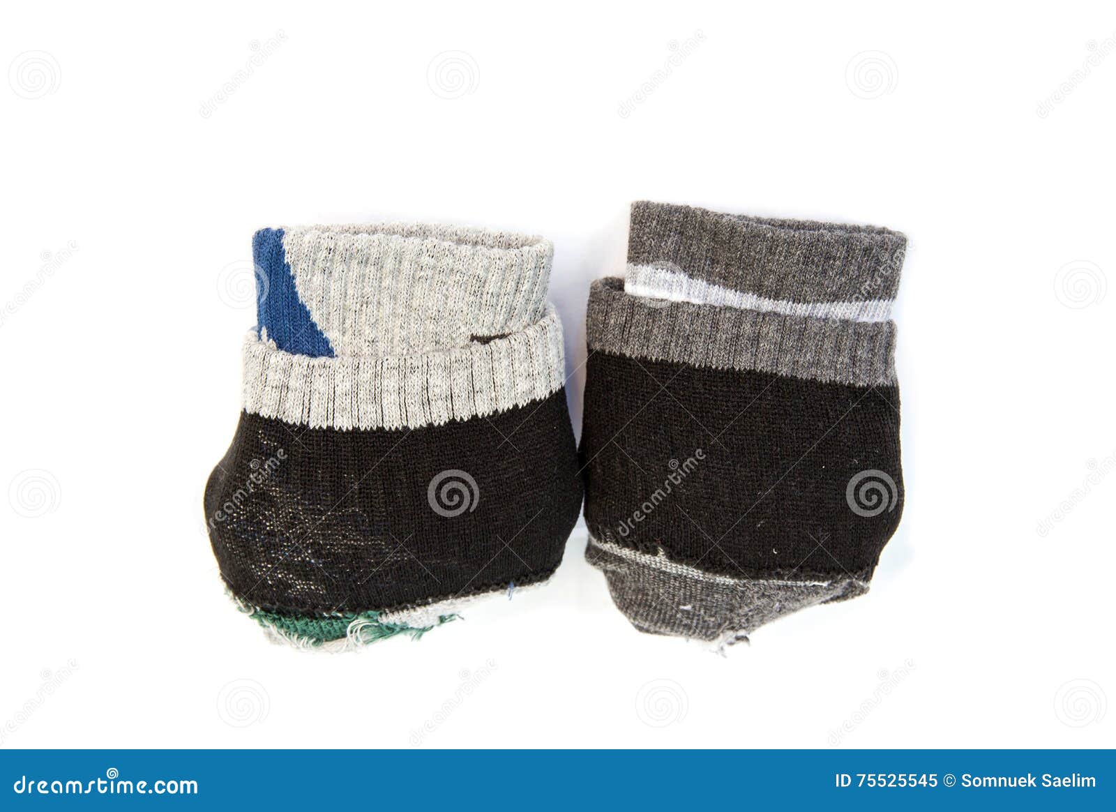 A pair of folding socks stock image. Image of object - 75525545