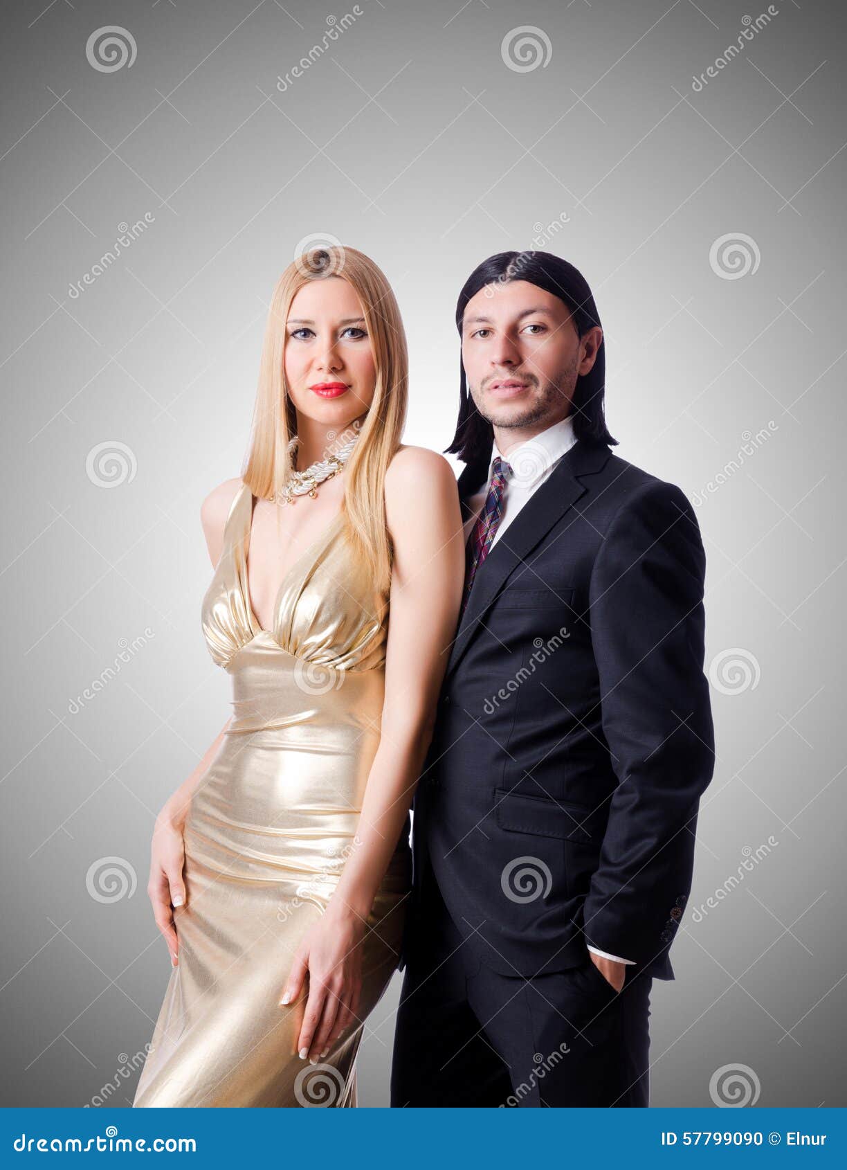 Pair in funny love concept stock photo. Image of affection - 57799090
