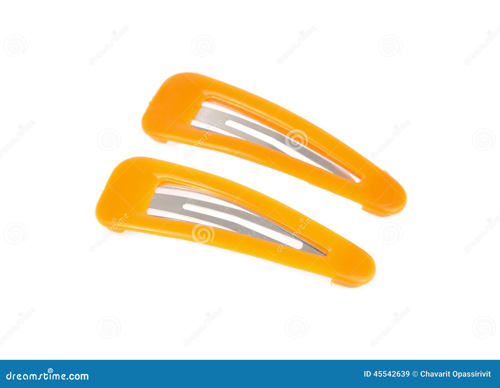 A pair of hair clips stock image. Image of ladies, decoration - 45542639