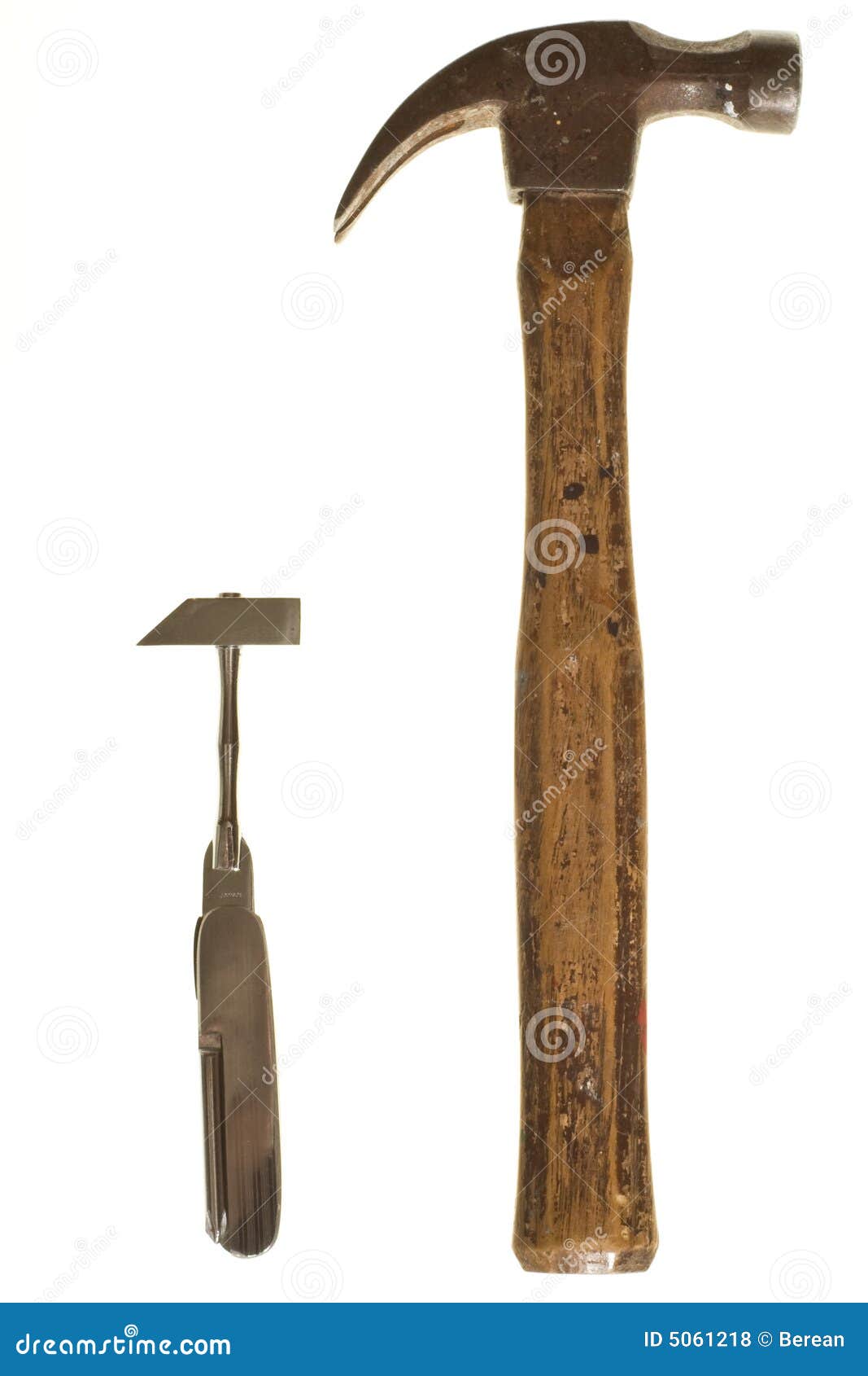 Pair of hammers stock photo. Image of hammer, head, home - 5061218