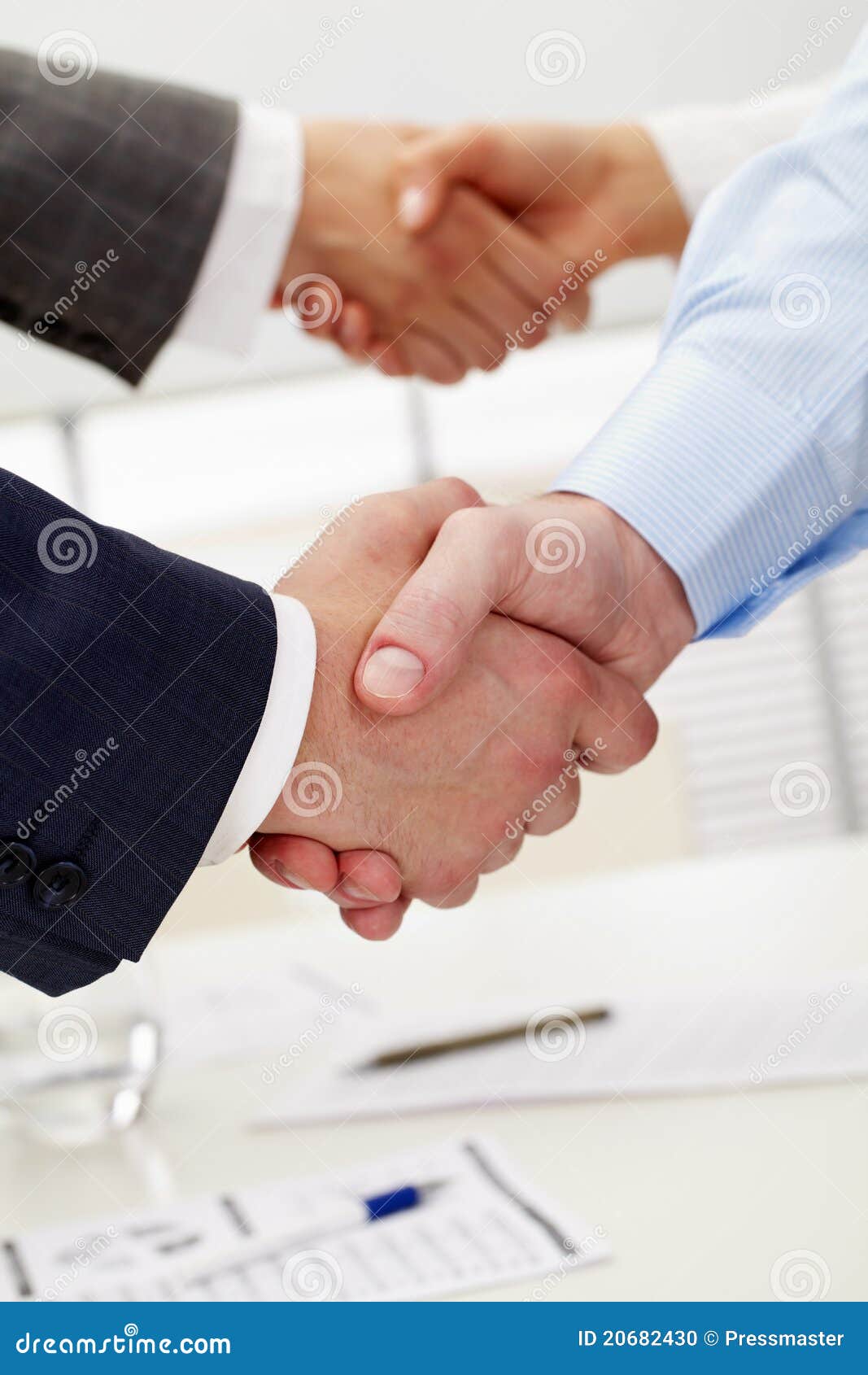 Pair of handshakes stock photo. Image of idea, female - 20682430