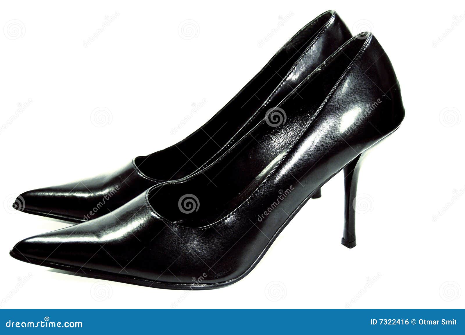 Pair high heels stock photo. Image of spiky, fetish, isolated - 7322416