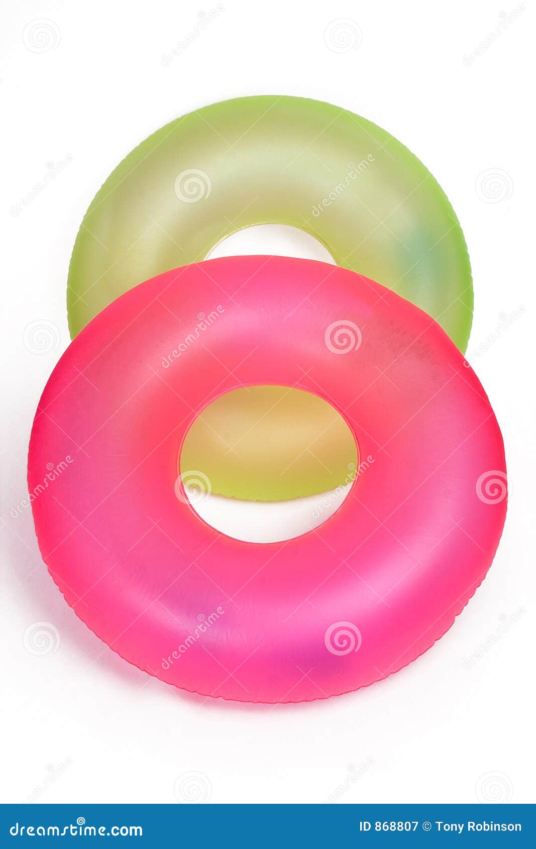 Pair of Inflatable Round Pool Tubes Stock Image - Image of aqua, tire ...