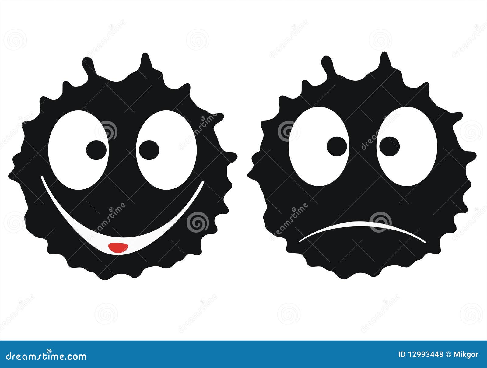 Pair of ink blots stock vector. Illustration of dirt - 12993448 Pair of ink blots stock vector. Illustration of dirt - 12993448