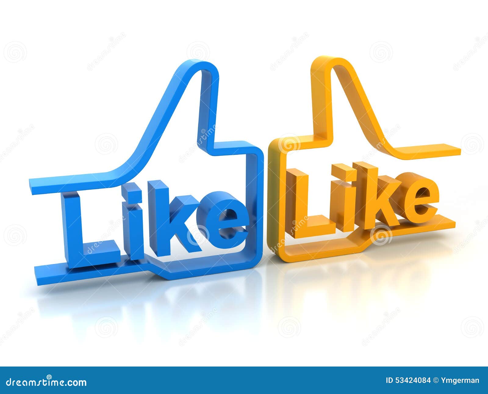 Pair of like symbols editorial stock image. Illustration of thumb ...