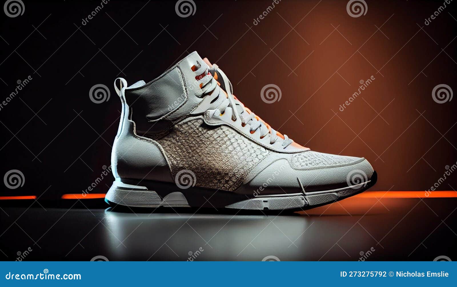 Men S Designer Sneakers Ai Generated Stock Illustration - Illustration ...