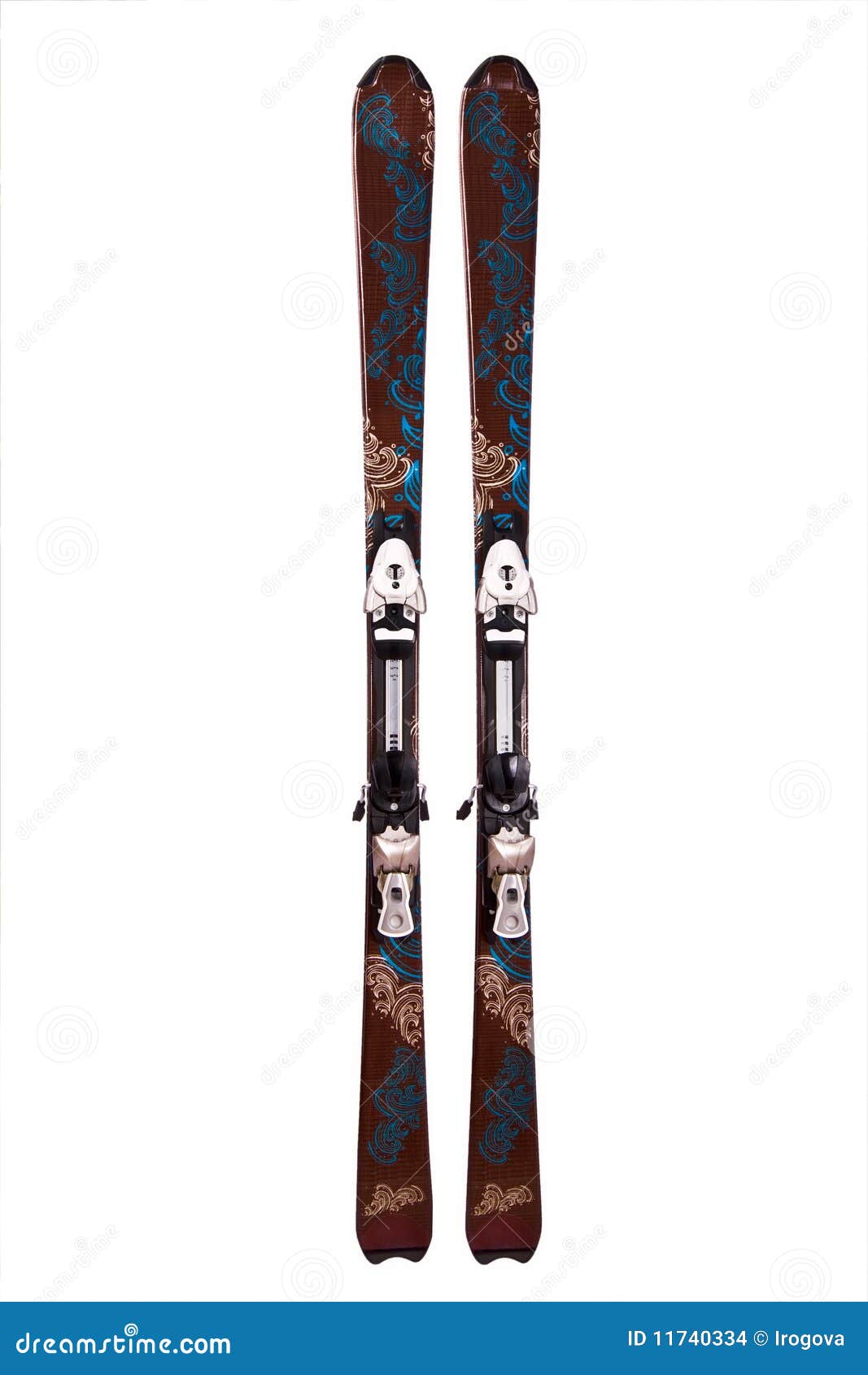 Pair Of Mountain Skis Stock Images - Image: 11740334