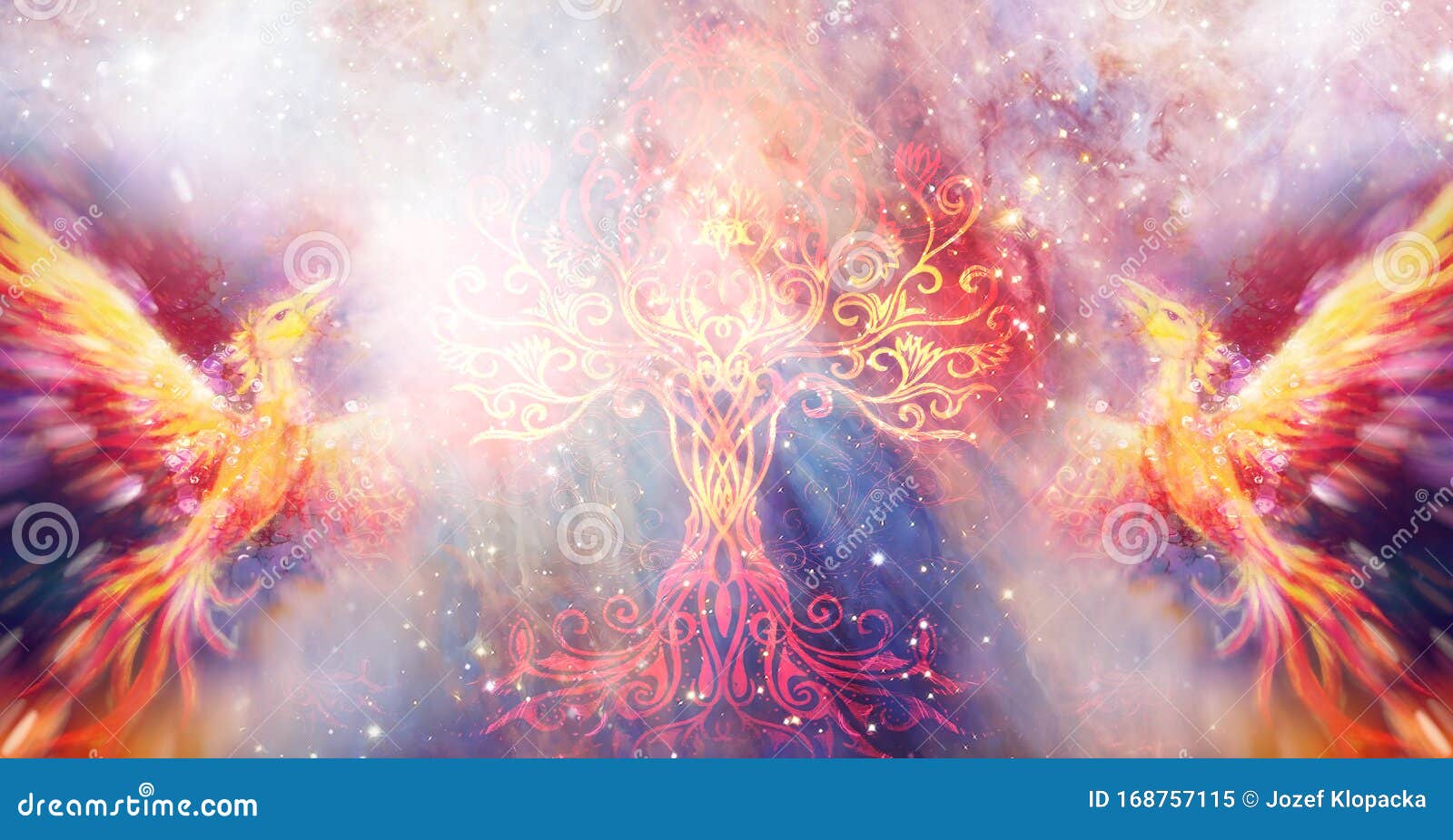 The Tree Of Life, Family Tree Vector Illustration | CartoonDealer.com ...