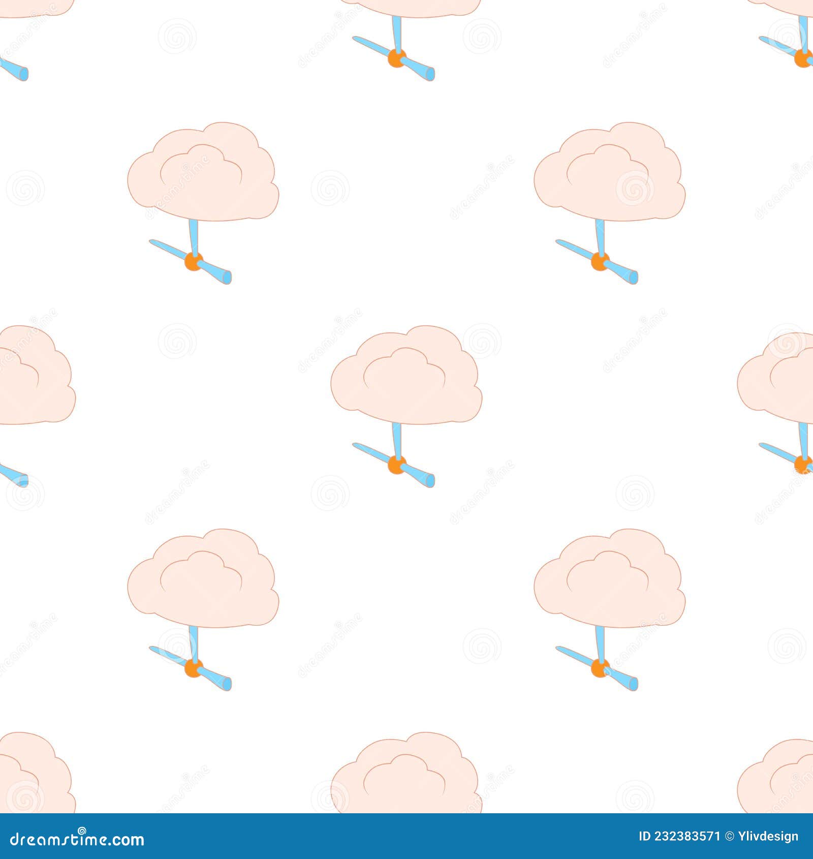 Pair of Pipes Pattern Seamless Vector Stock Vector - Illustration of ...