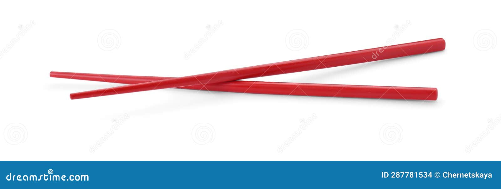 Pair of Red Chopsticks Isolated on White Stock Photo - Image of meal ...