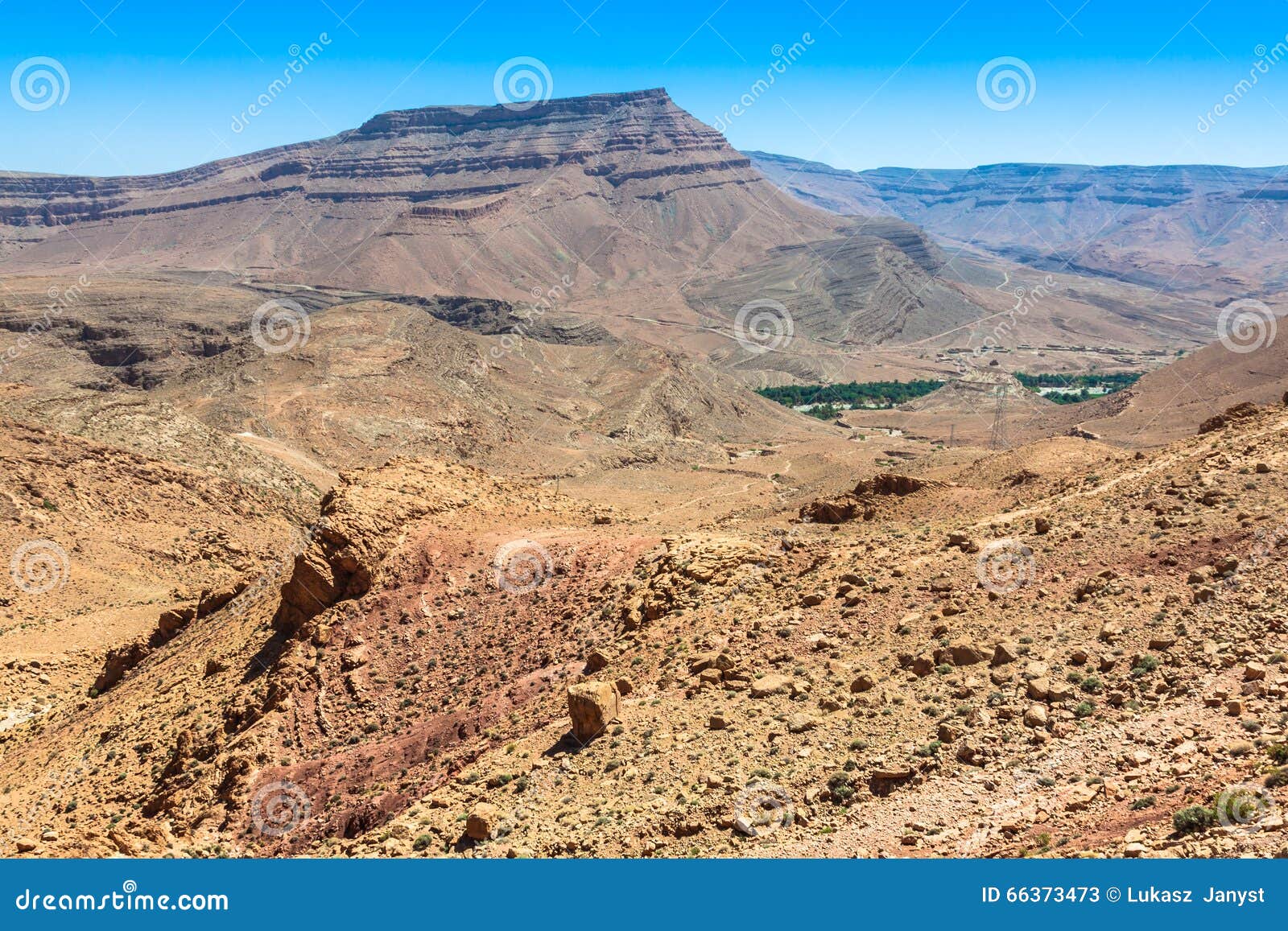 A Pair of Rocks in the Atlas Mountain Range. Stock Image - Image of ...