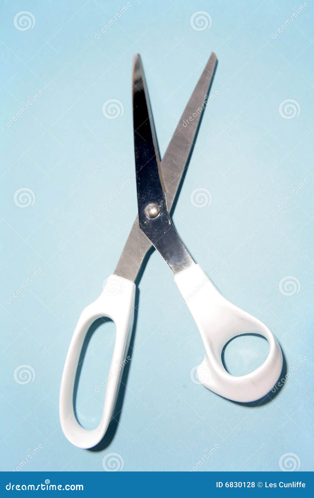 Pair of scissors stock photo. Image of light, cutting - 6830128