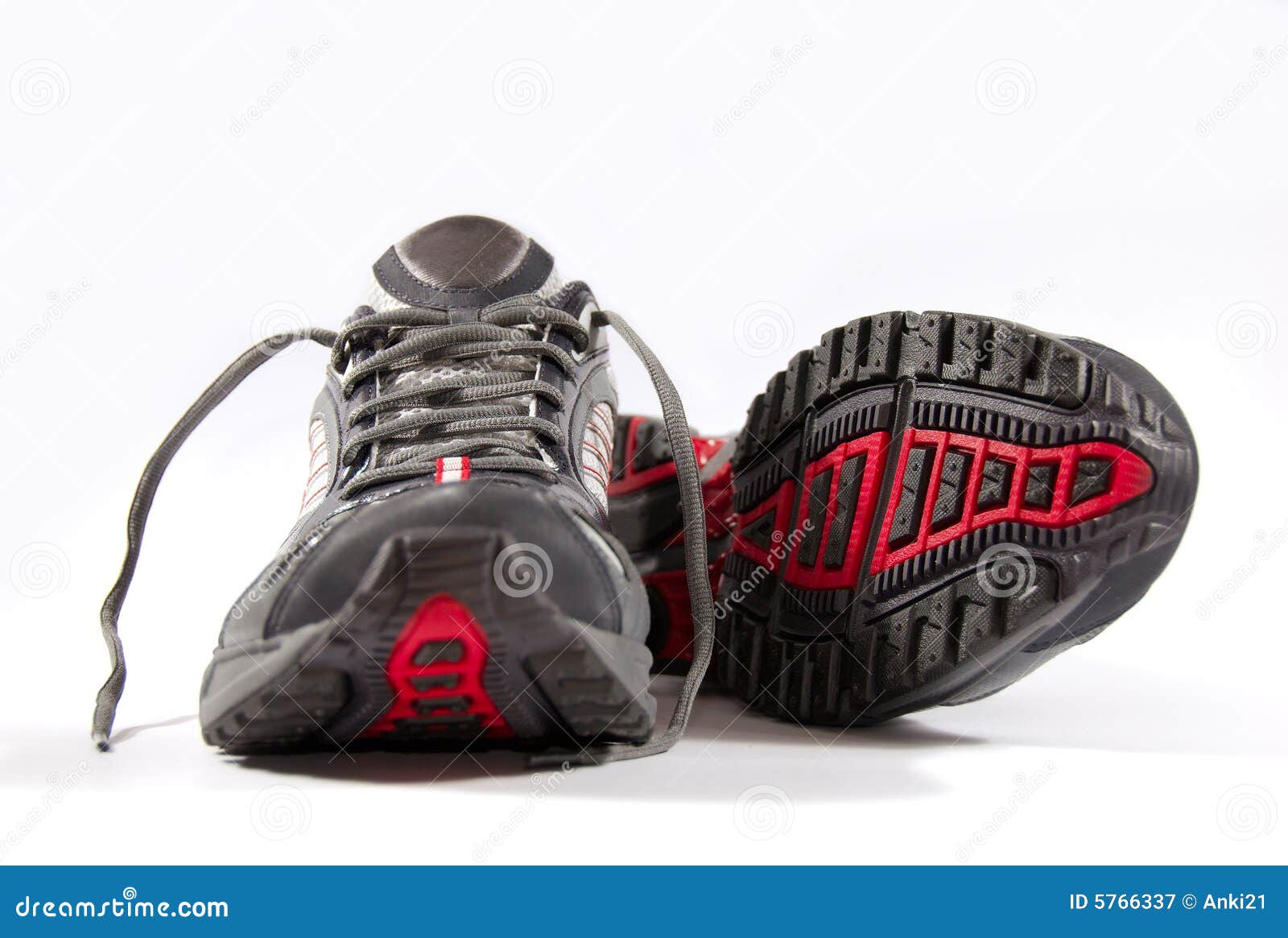 A pair of shoes stock image. Image of sports, shoe, exercising - 5766337