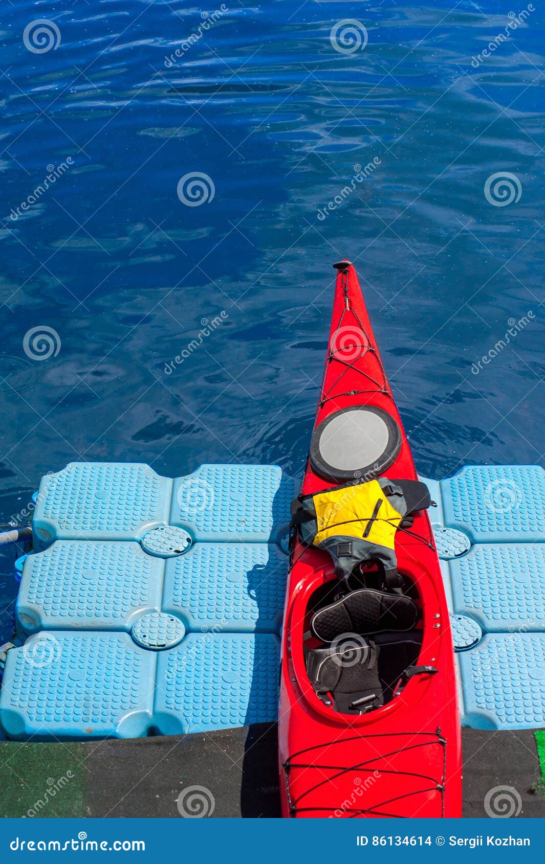 A Pair of Single Kayaks in a Row 02 Stock Photo - Image of outdoors ...