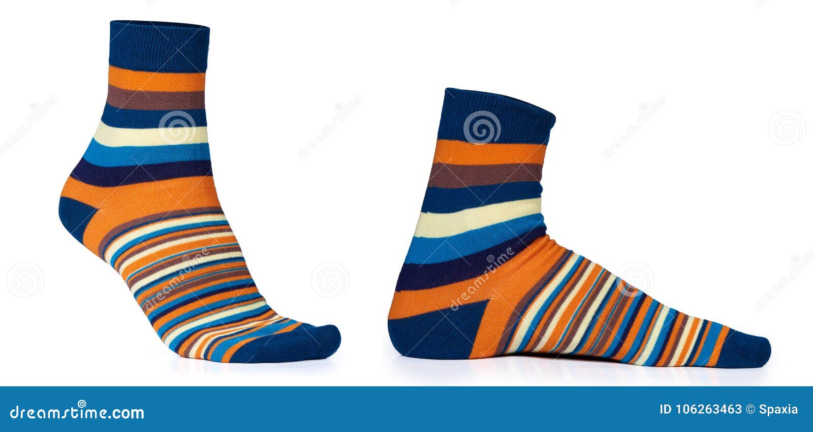 Pair of socks. Isolated stock image. Image of pair, heat - 106263463