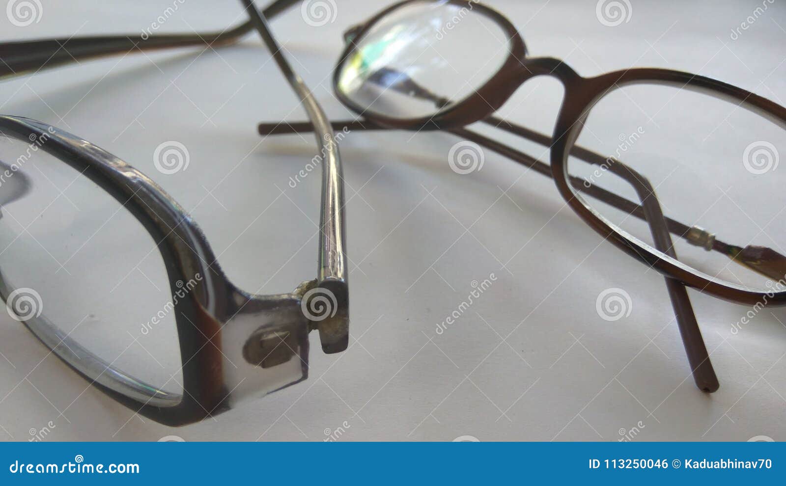 Pair of specs stock photo. Image of female, male, closeup - 113250046