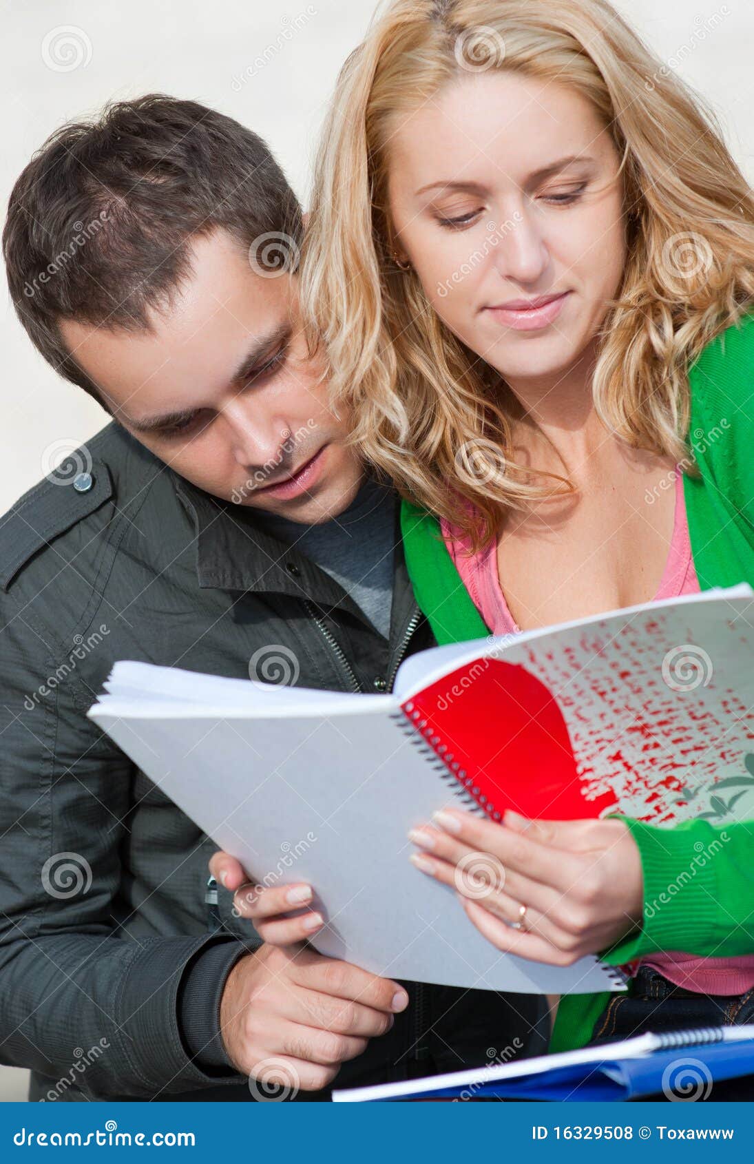 A pair of students stock photo. Image of education, male - 16329508