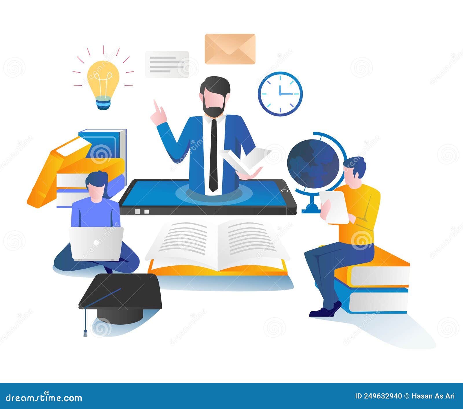 Classroom Pair Work Stock Illustrations – 44 Classroom Pair Work Stock ...