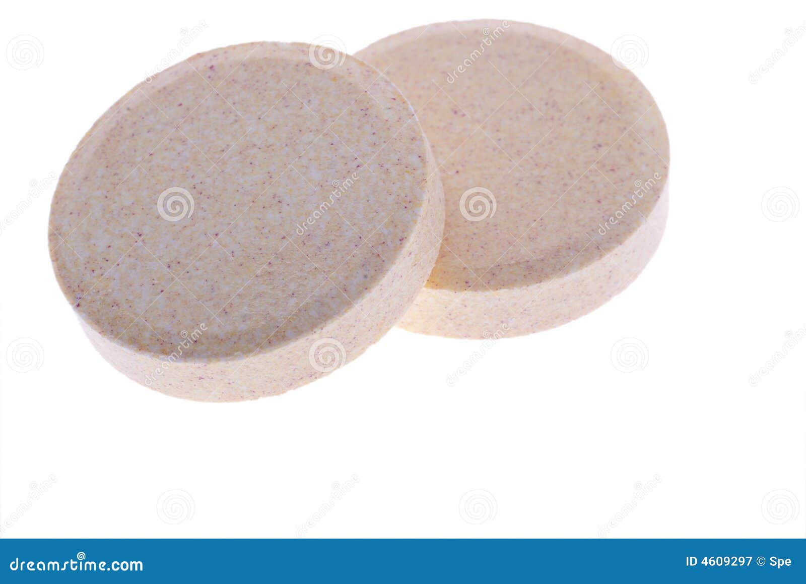 Pair of tablets stock image. Image of drugs, prescription - 4609297