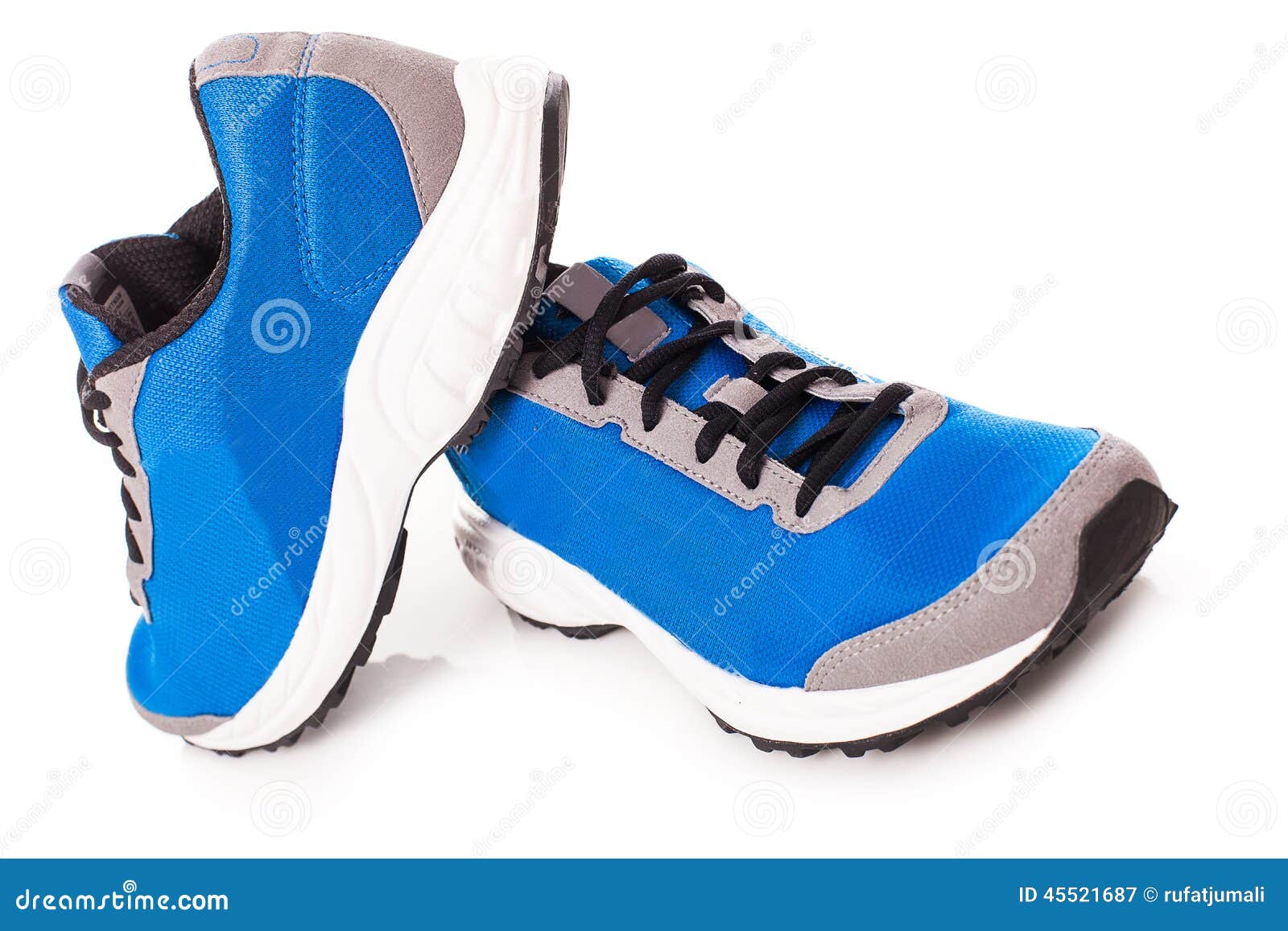 A pair of trainers stock image. Image of canvas, sneakers - 45521687
