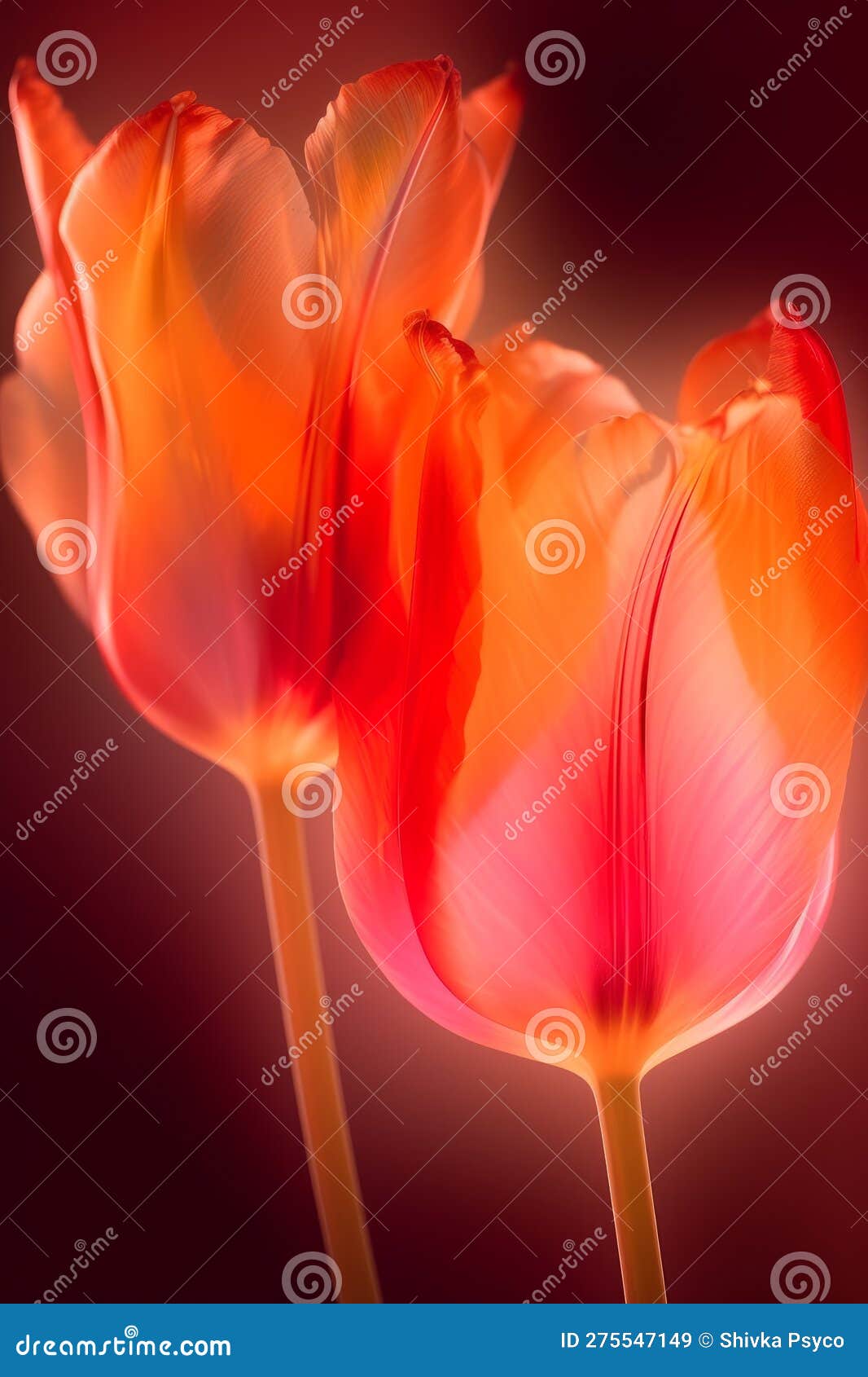 Pink Diaphanous Crystalline Meta Spheres Lighting With Horizontal ...