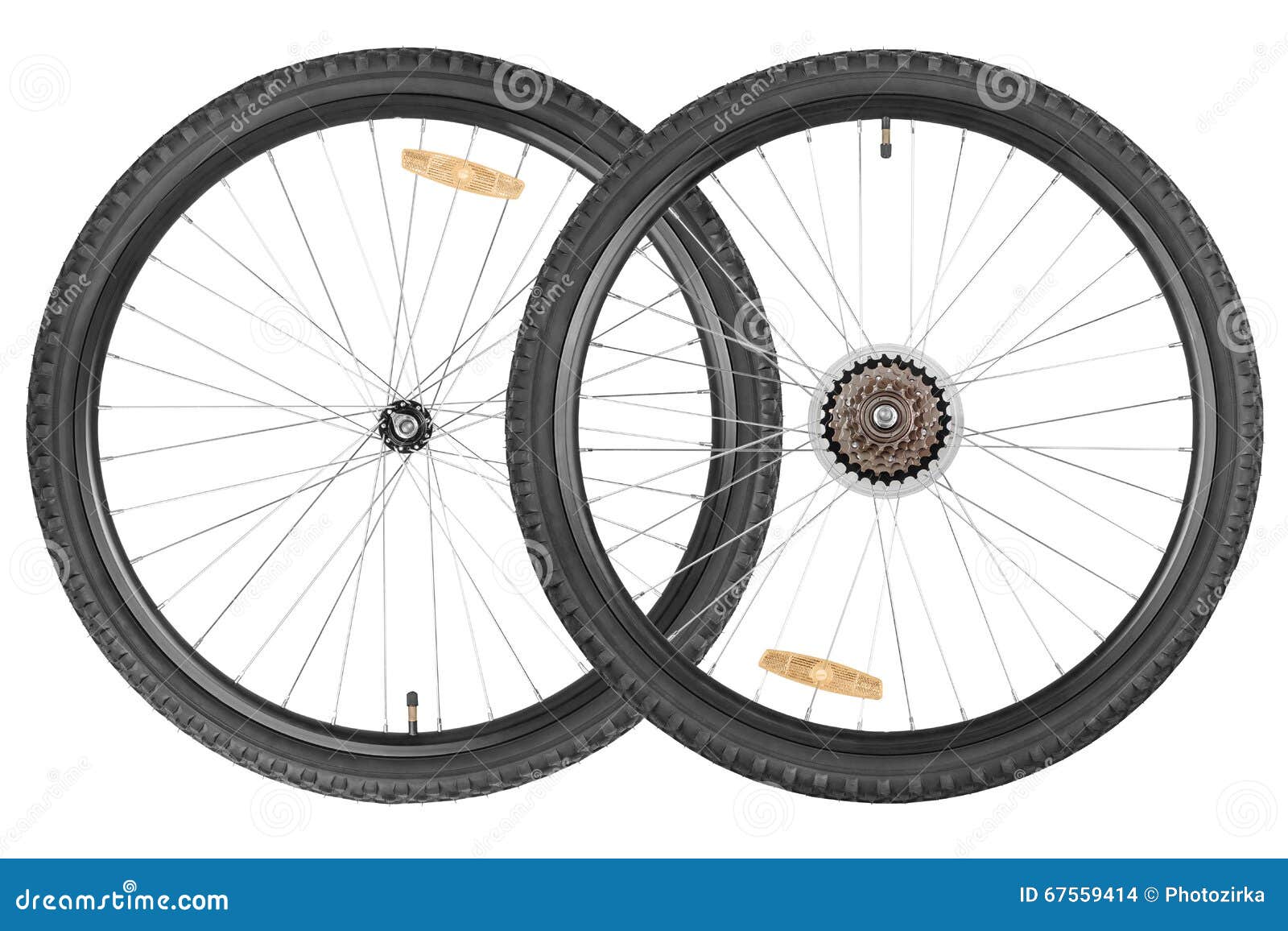 A Pair Of Wheels Of A Railroad Car Stock Photo | CartoonDealer.com ...