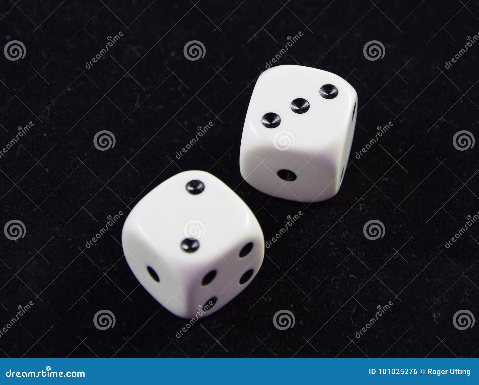 Dice Five stock photo. Image of pips, games, cube, sided - 101025276