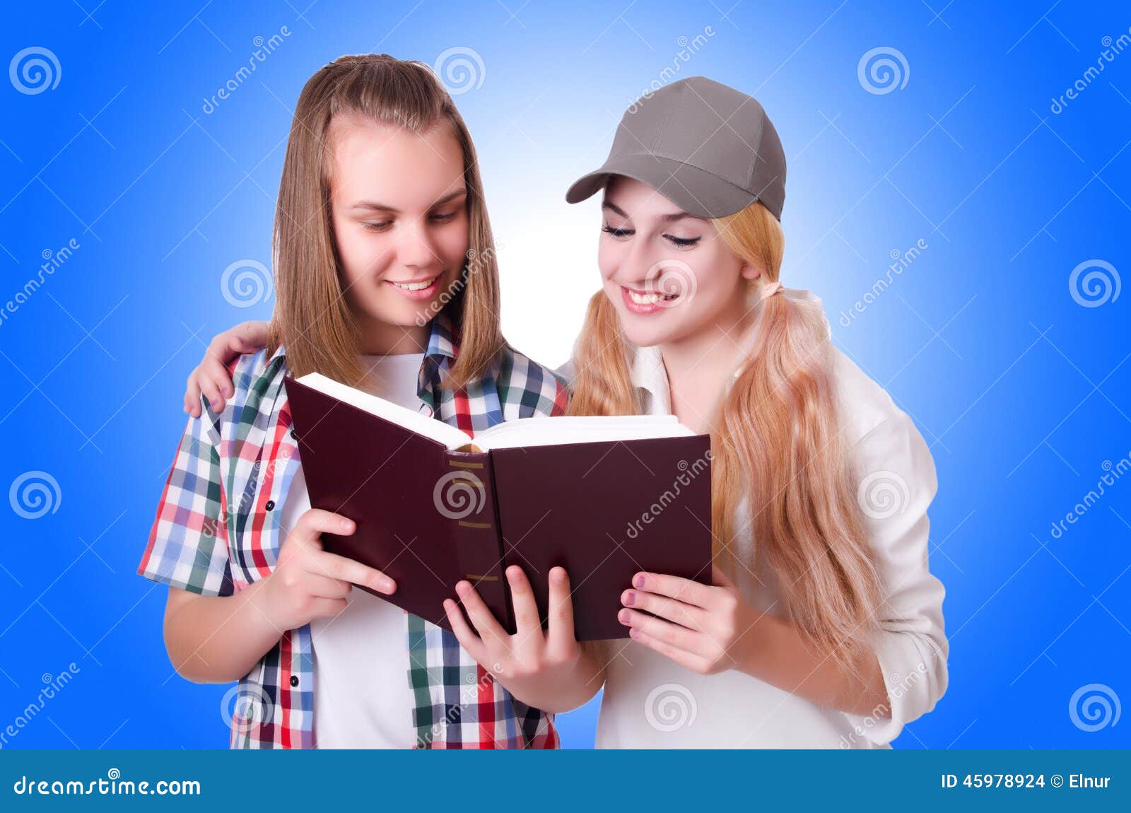 Pair of young students stock photo. Image of lifestyle - 45978924
