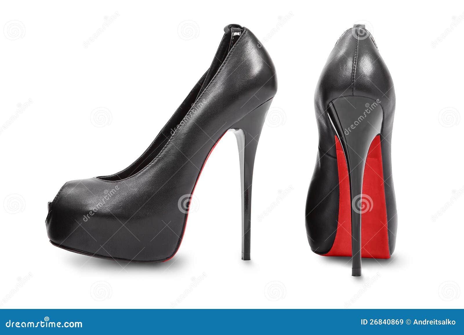 Paires De Chaussures De Haut Talon Image stock - Image du séduction ...