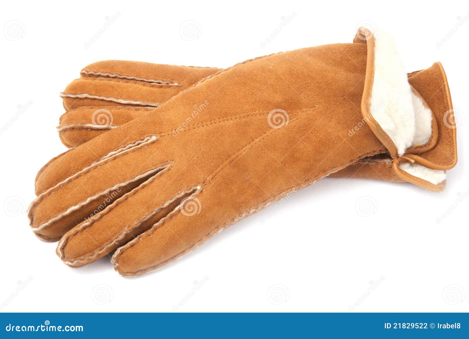 Paires De Gants De Basane De L'hiver Photo stock - Image du accessoire ...