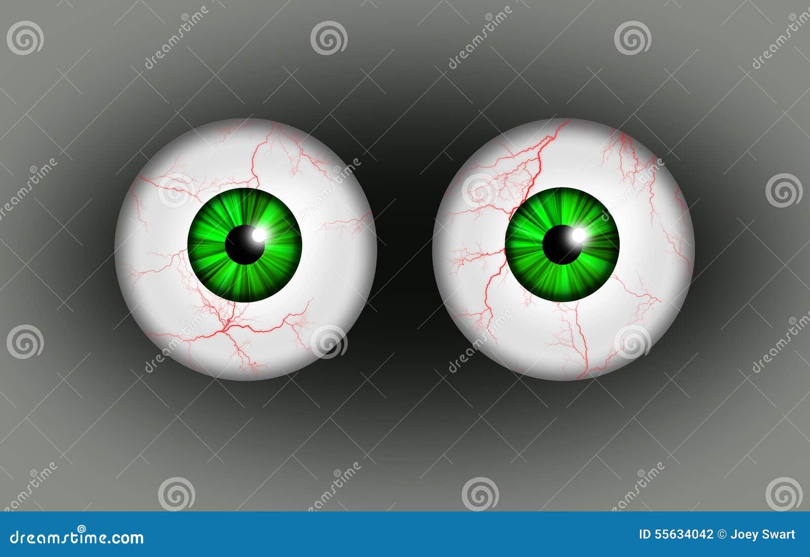 Paires De Yeux De Tir De Sang Illustration Stock - Illustration du sang ...