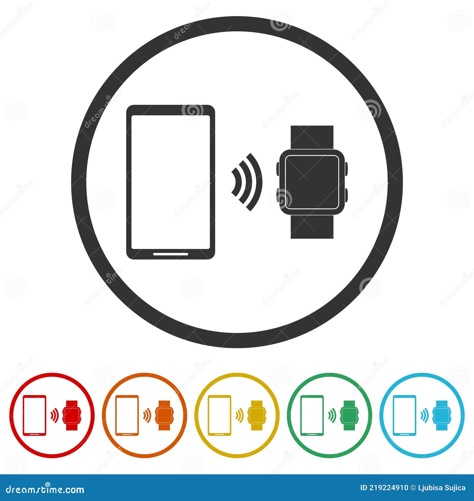 Pairing To Hp Icon Or Logo In Outline Vector Illustration ...