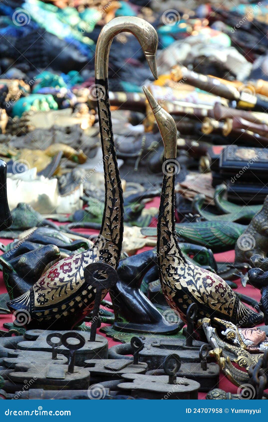 Pairs of metal goose stock photo. Image of rich, goose - 24707958