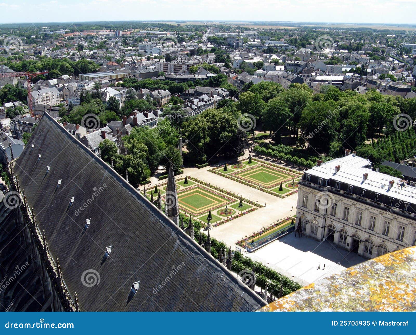 Paisagem de Burges imagem de stock. Imagem de vista, alto - 25705935