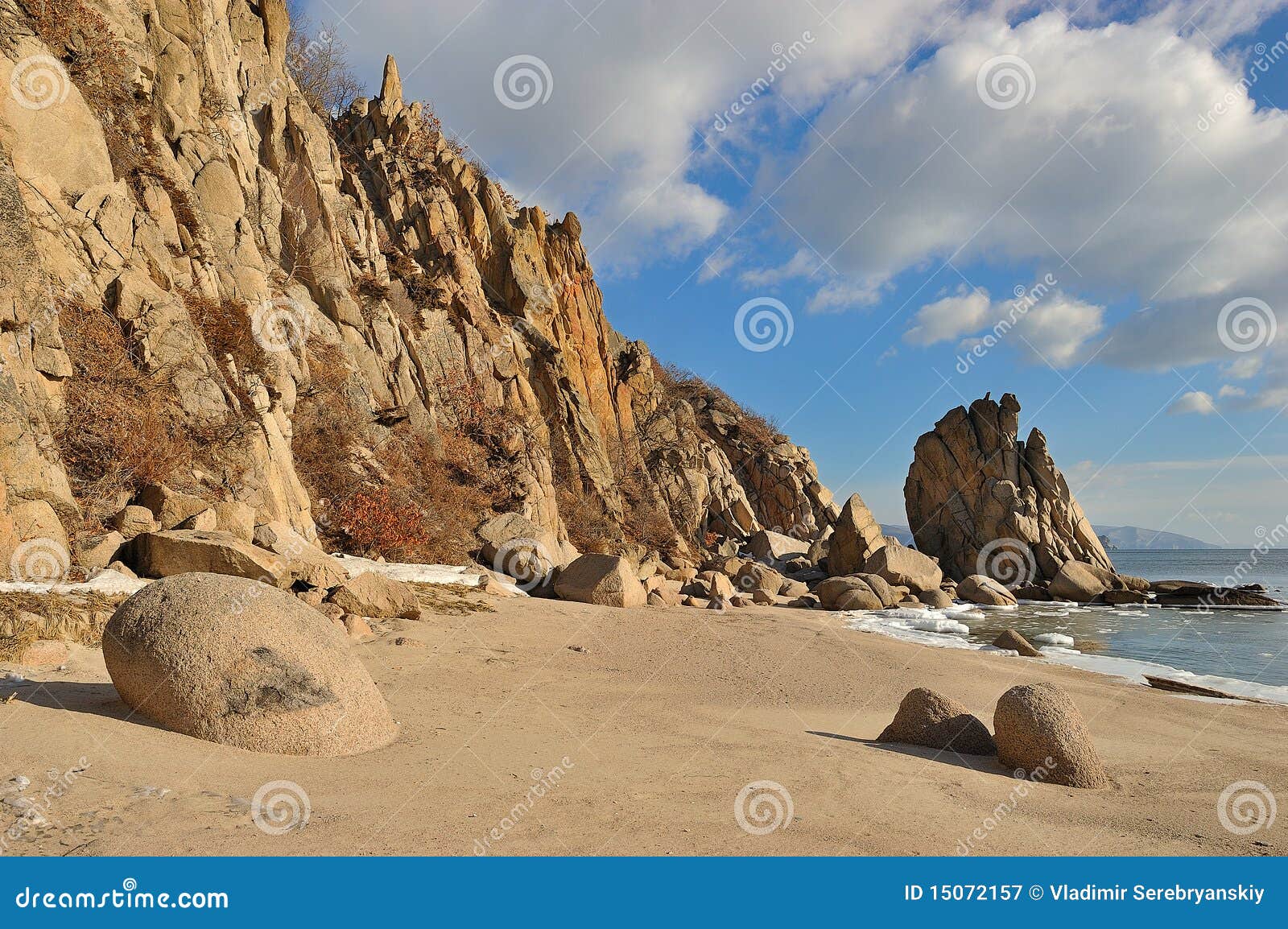 Paisagem Do Mar Do Extremo Oriente. Imagem de Stock - Imagem de oceano ...
