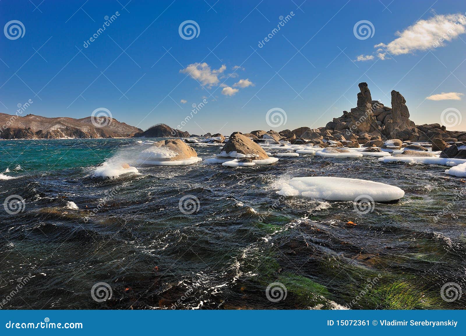 Paisagem Do Mar Do Extremo Oriente. Imagem de Stock - Imagem de ...