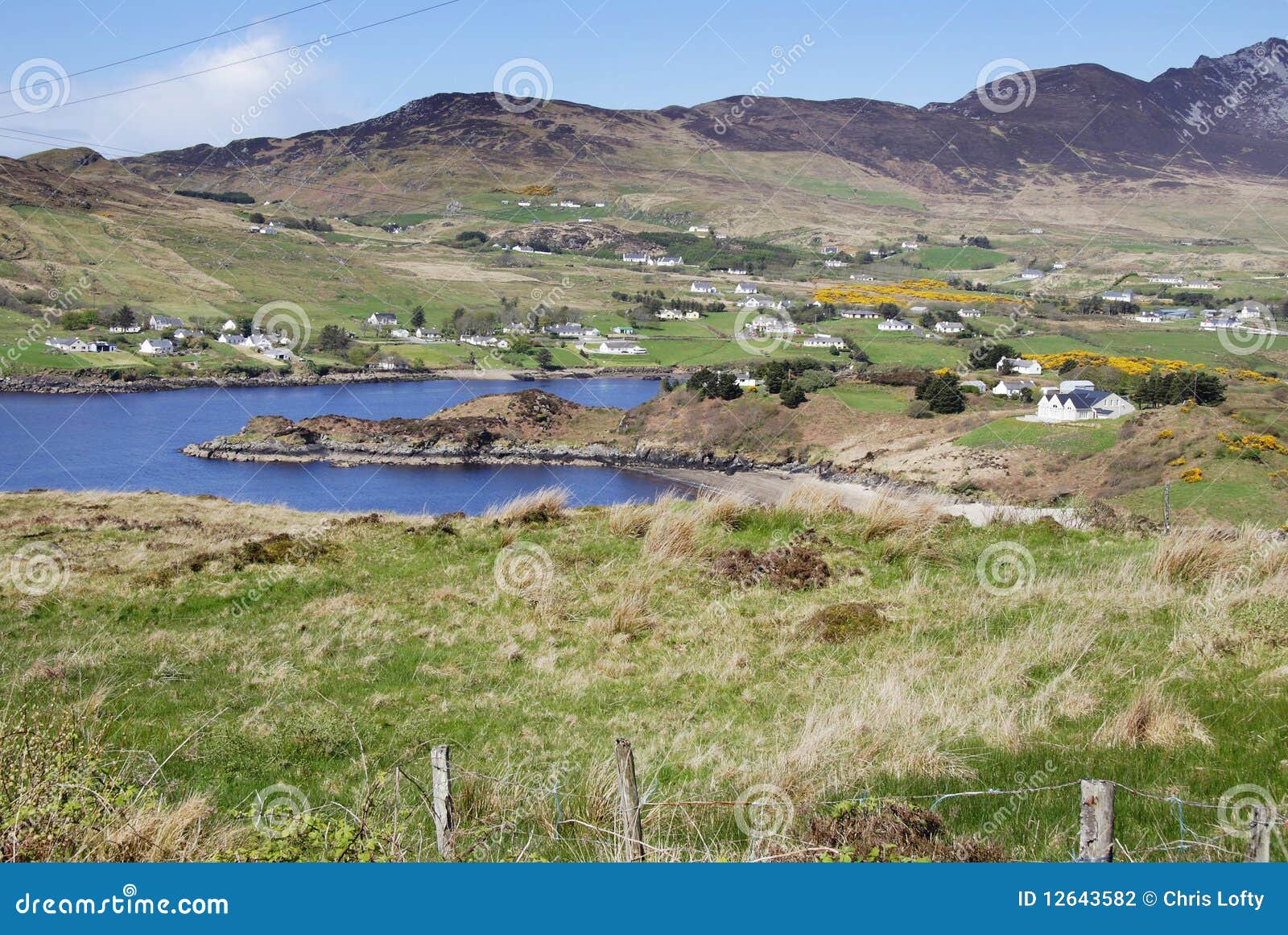 Paisagem Litoral Em Ireland Foto de Stock - Imagem de paisagem, entrada ...