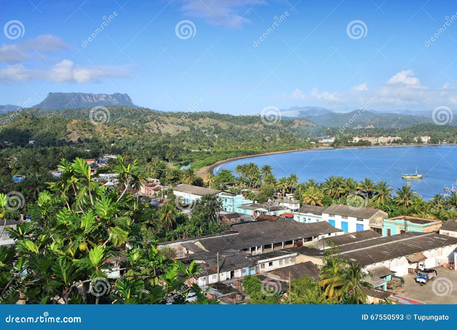 Paisaje de Cuba imagen de archivo. Imagen de isla, tropical - 67550593