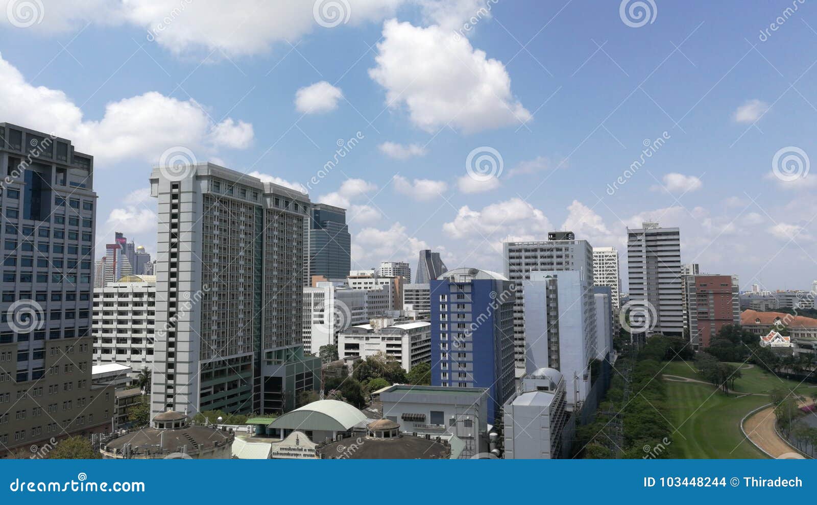 Paisaje Del Edificio De La Ciudad De Bangkok, Imagen de archivo editorial - Imagen de textura ...
