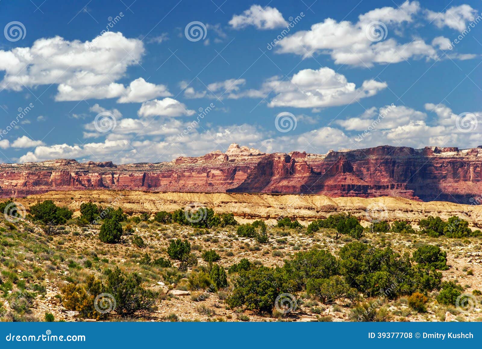 Paisaje Del Estado De Utah. EE.UU. Foto de archivo - Imagen de famoso ...