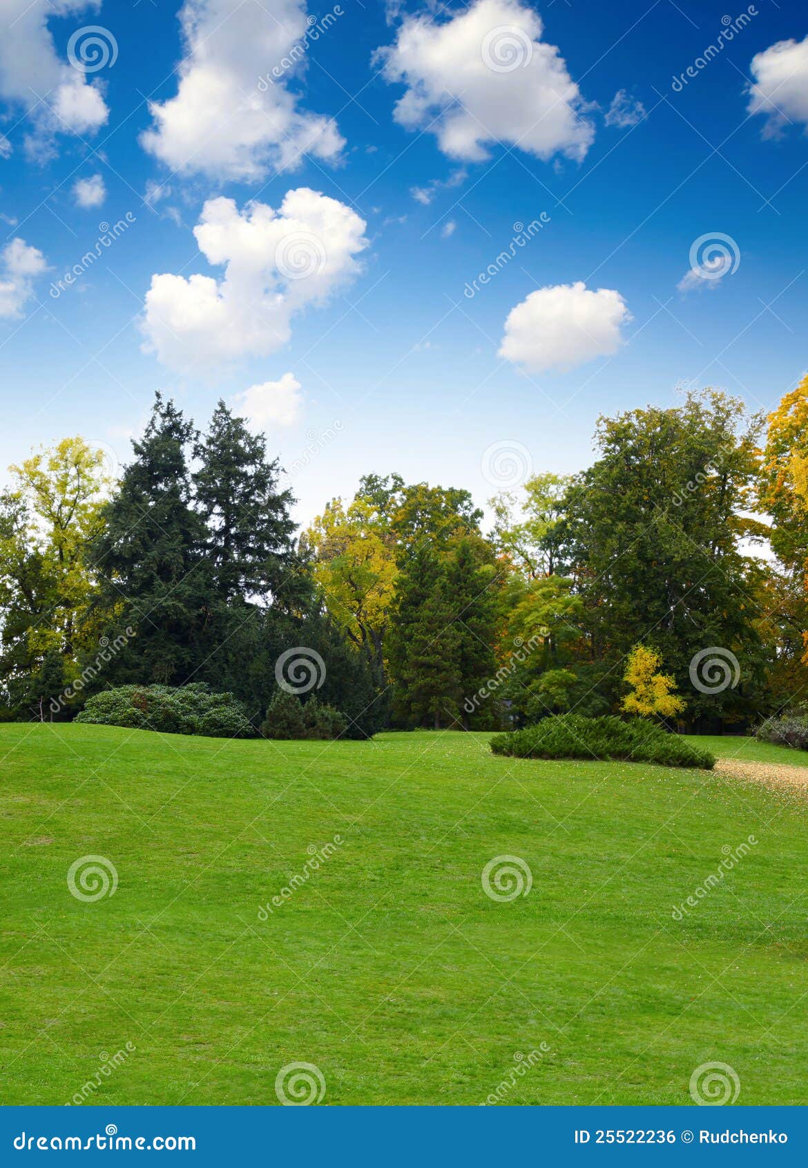 Paisaje del parque foto de archivo. Imagen de parque - 25522236