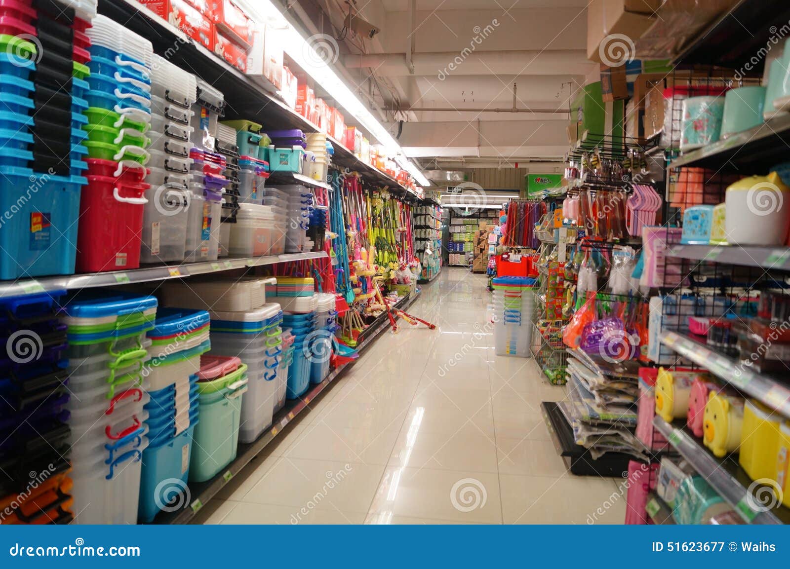 Paisaje Interior Del Supermercado Fotografía editorial - Imagen de ...