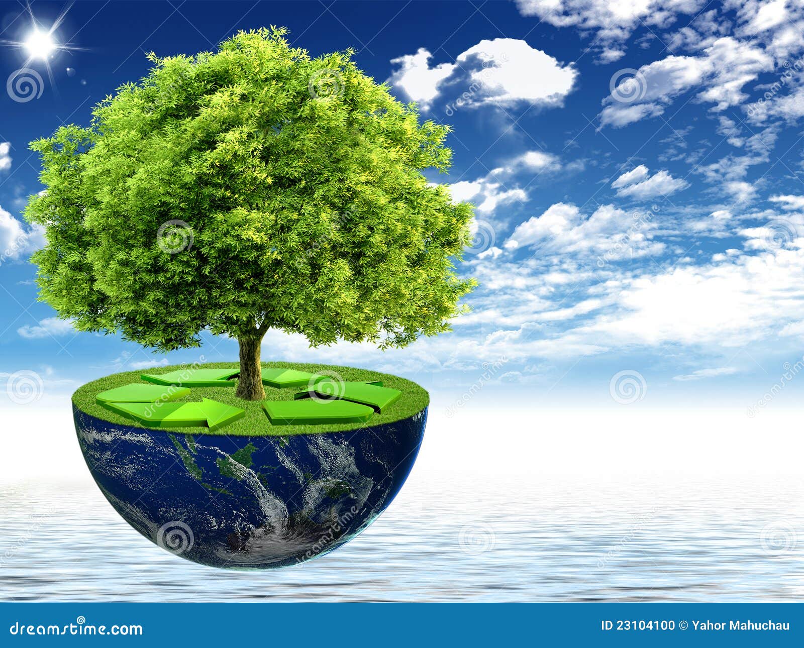 Paisaje Natural. Concepto Ecológico Foto de archivo - Imagen: 23104100